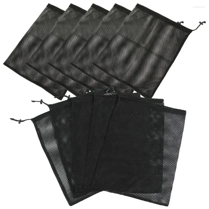 DHgate.com:Drawstring Mesh Laundry Bags, Small Net Bags for Sports ...