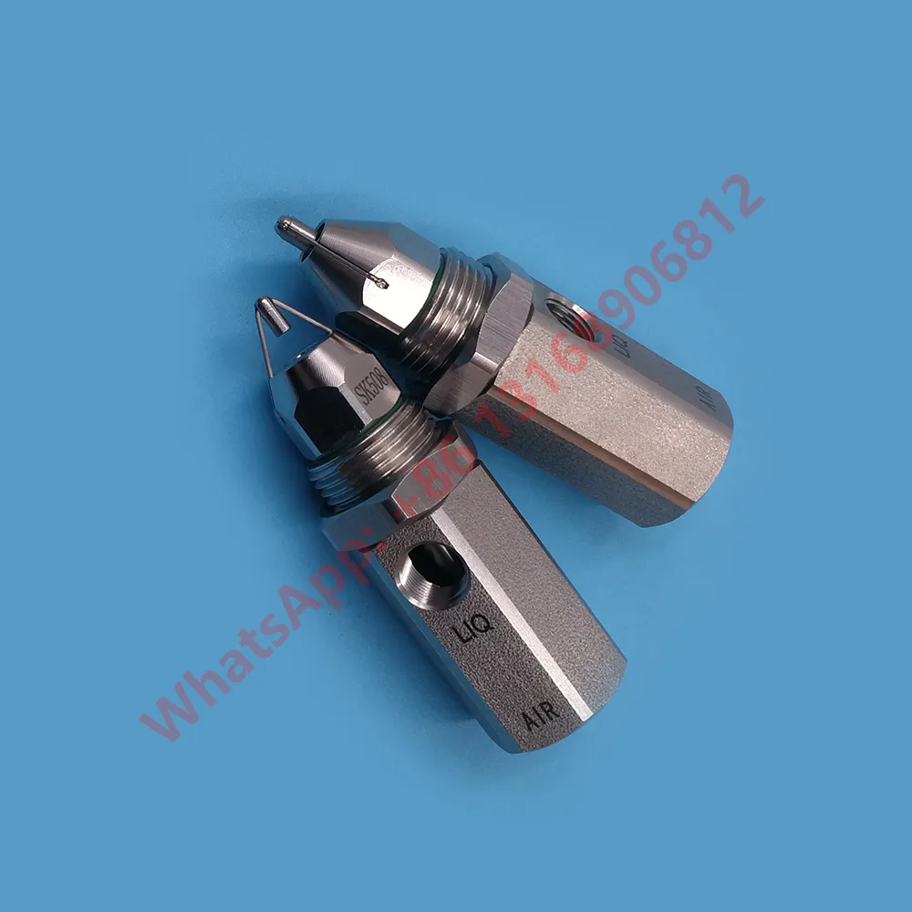 Super Fine Mist 304 Stainless Steel Air Atomizing Nozzle Perfect For ...