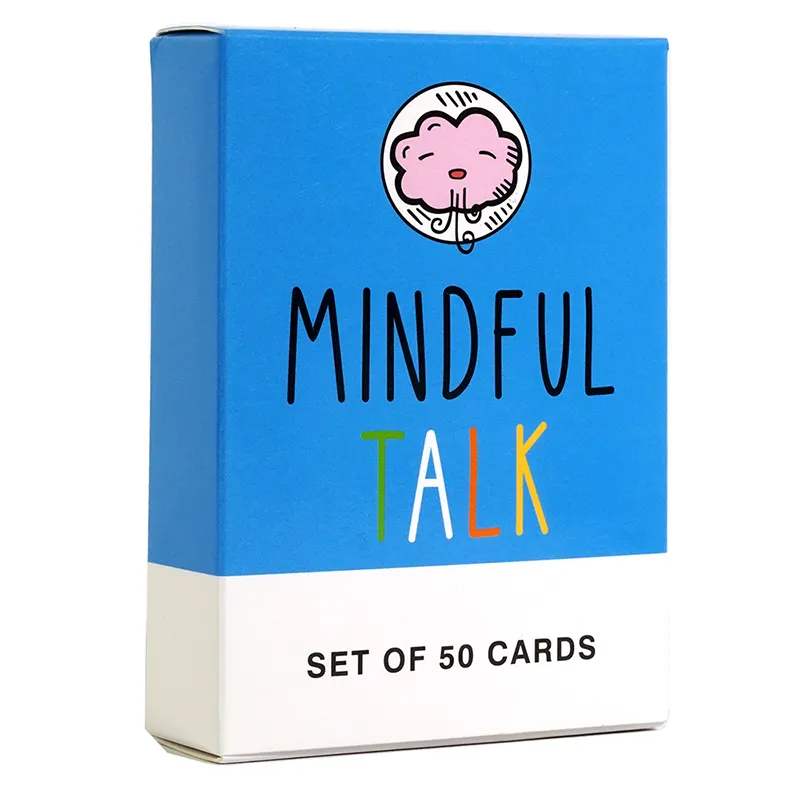 Mindful Conversation Starters for Kids & Family - 50 Card Set: School ...