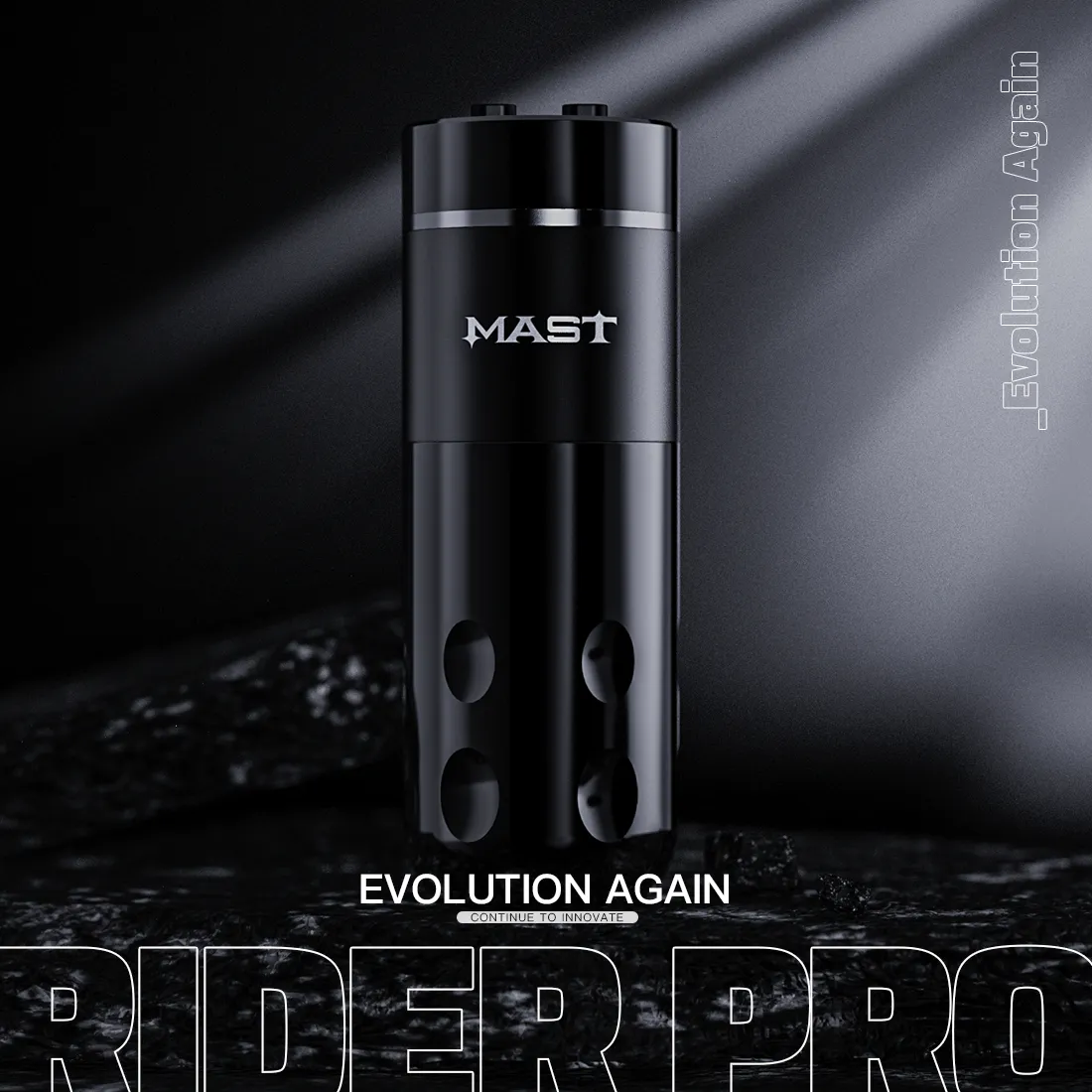 Mast Rider Pro Wireless Tattoo Pen Brushless Rotary Motor Machine 4.0MM ...