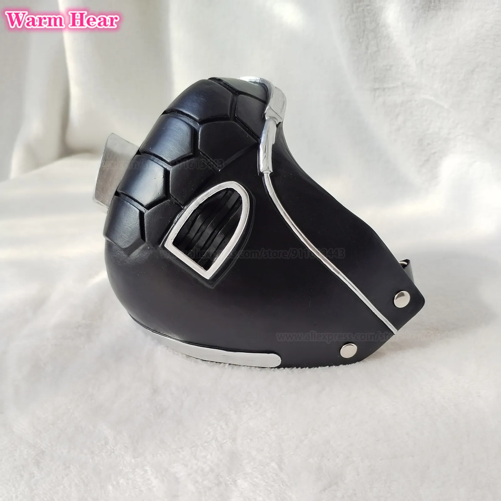 Party Masks Game Valorant Viper Cosplay Mask Cosplay Resin Masquerade ...