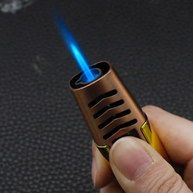Creative Colorful Lighter - Windproof Torch Flame, Refillable Butane ...
