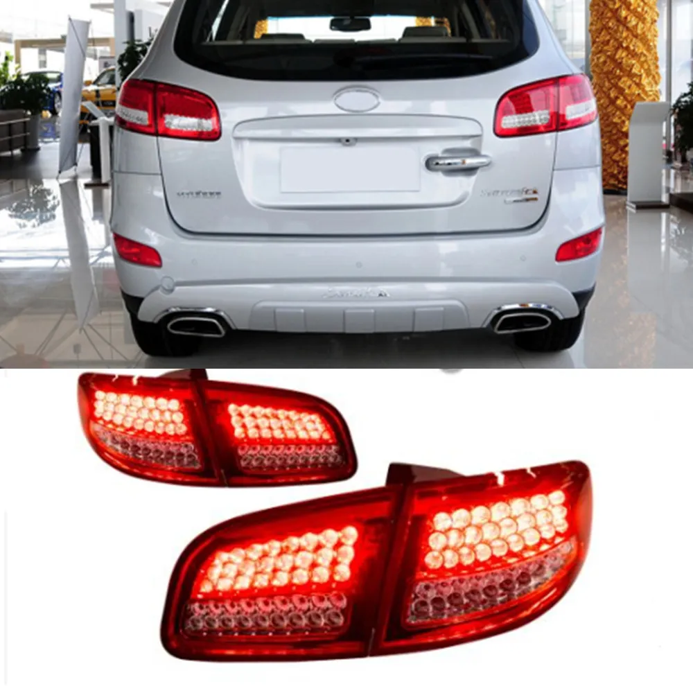 Auto Taillight For Hyundai Santa Fe 2006 2012 LED Running Brake Turn ...