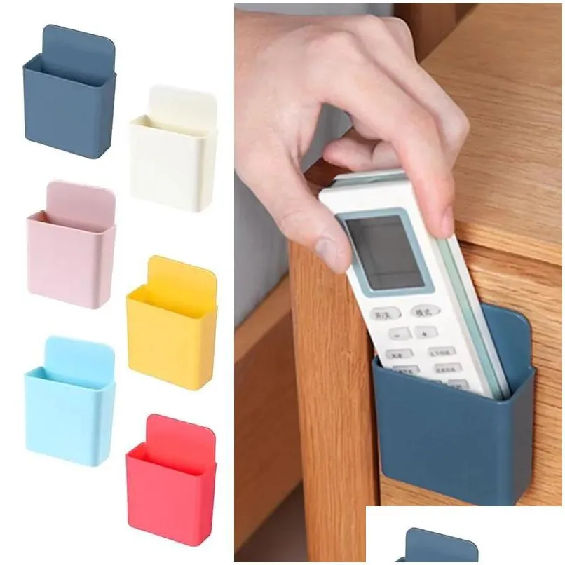 Wall Mount Remote Control Organizer Box: Space Saving Storage Solution ...