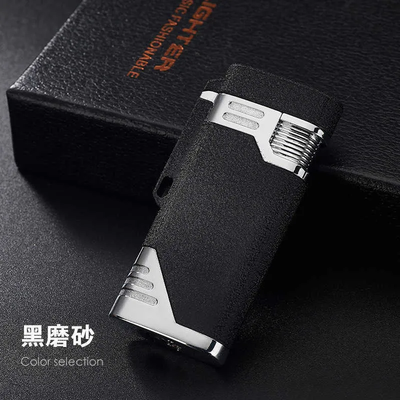 Creative Double Flame Lighter - Windproof Torch Jet Flame, Unique No ...