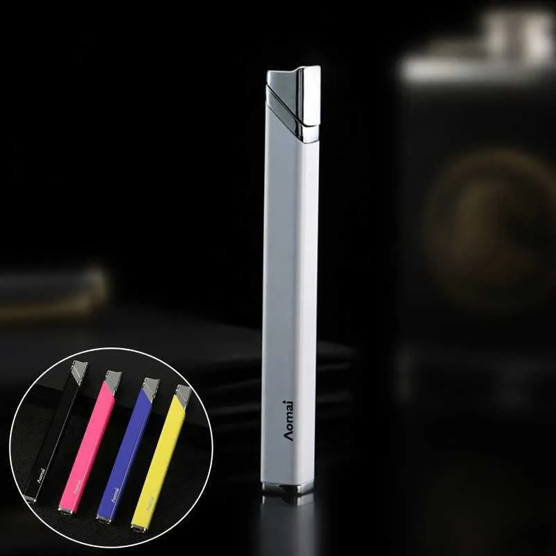 DHgate.com:Portable Ultra Slim Metal Lighter, 2024 Creative Inflatable ...