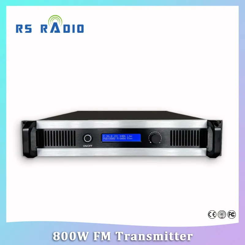FM Radio Station Transmitter High Power 800W Broadcast Equipment For ...