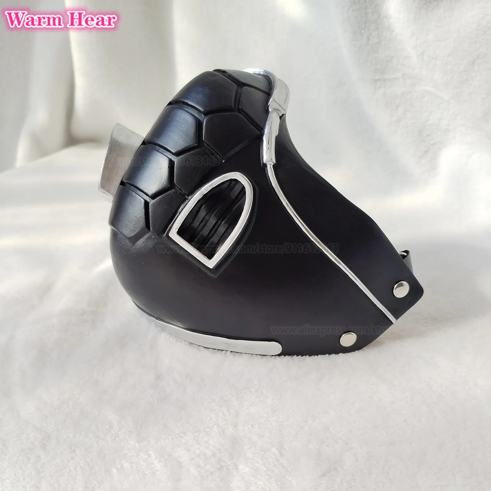 Party Masks Game Valorant Viper Cosplay Mask Cosplay Resin Masquerade ...