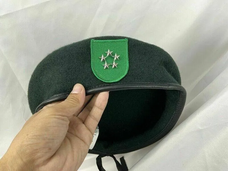 US Army 9th Special Forces Group Blackish Green French Army Beret 5 ...
