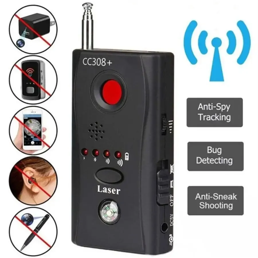 DHgate.com:Wireless Camera Lens Signal Detector, CC308+Wireless Wave Signal Detection Camera ...