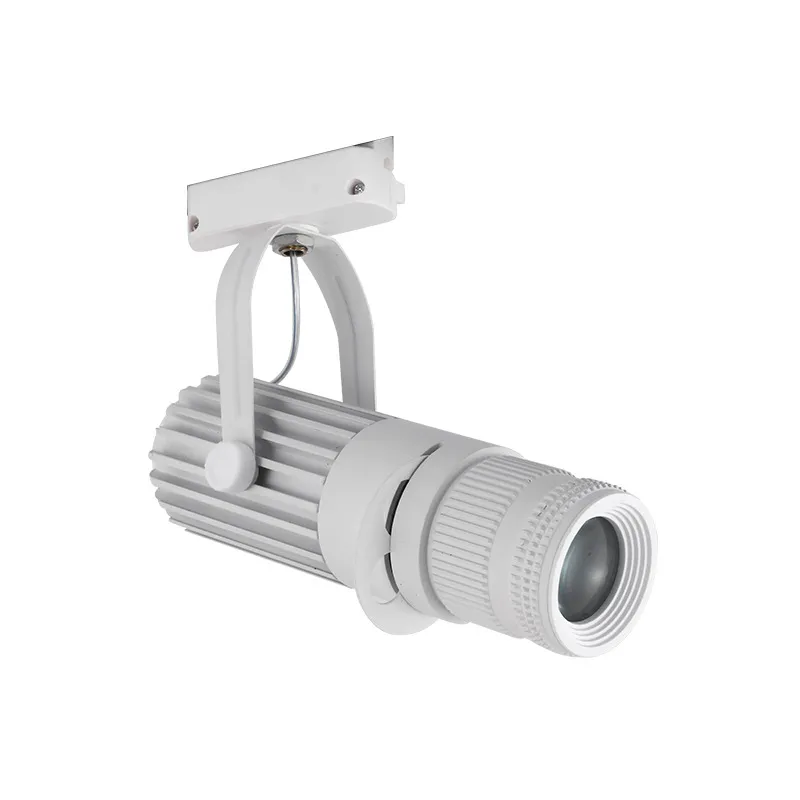 Adjustable Focus Zoom Spotlights With White Shell LED Track Light For ...