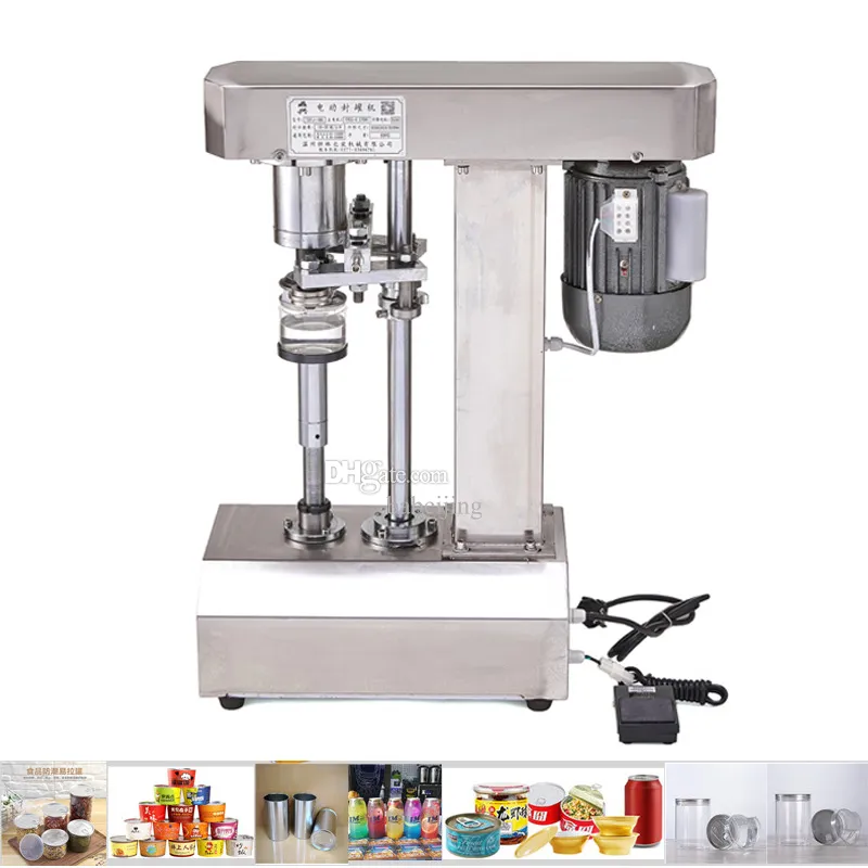 Automatic Can Sealer Machine - Stainless Steel Food Canning Capping ...
