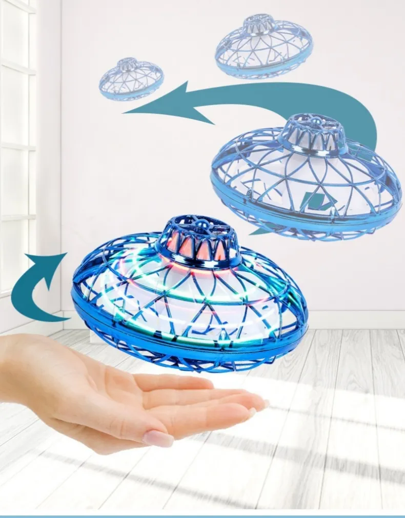 Intelligent Induction Pop It Fidget UFO Toy With Remote Control ...