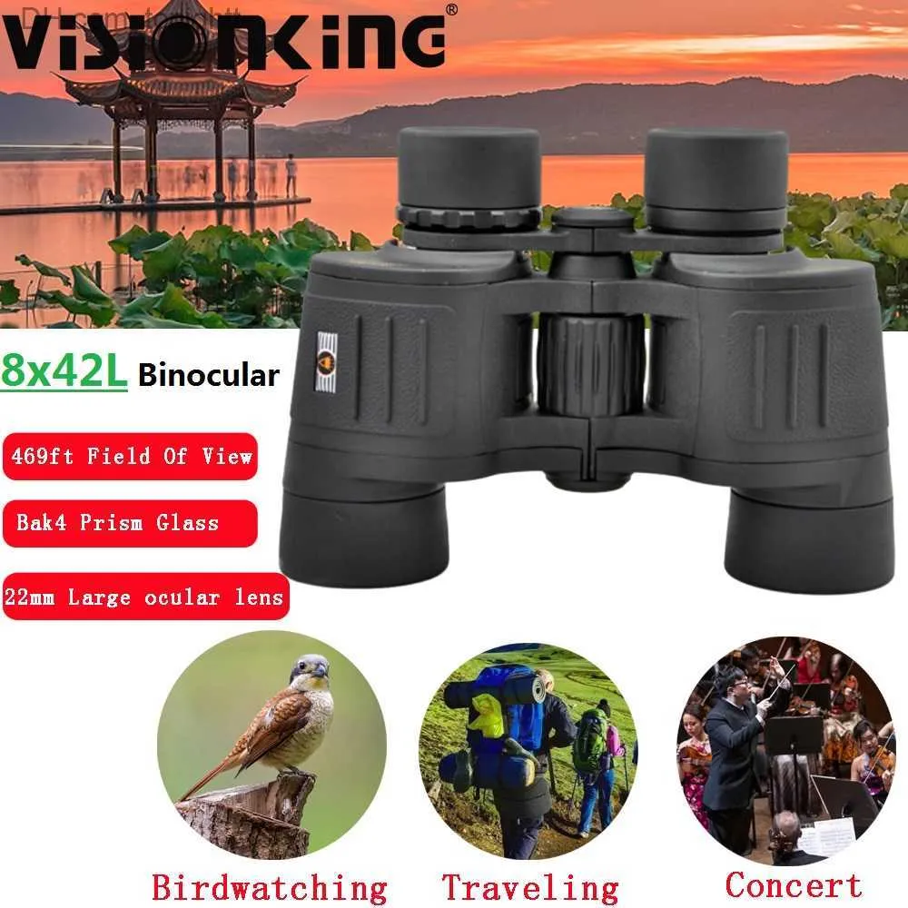 High Quality Visionking 8x42SL Binoculars Telescope With Big Eye Lens ...