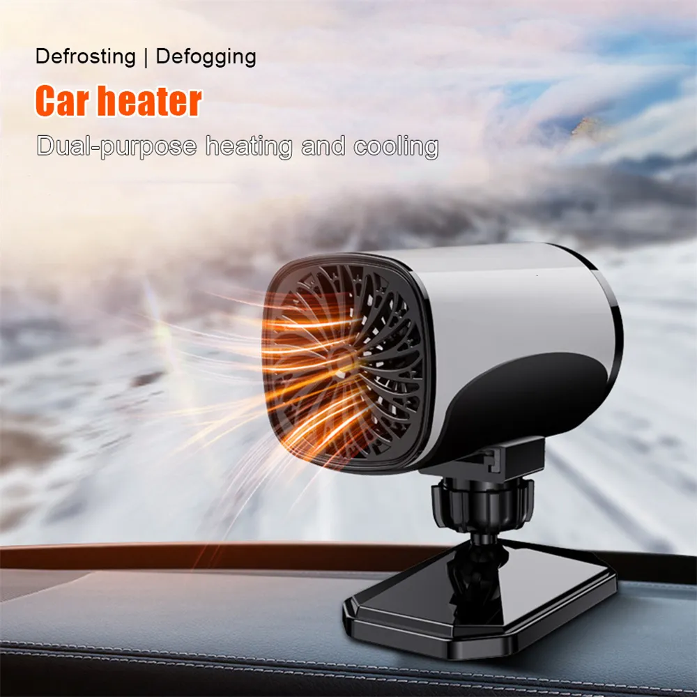 Portable Car Heater Defroster: 150W Fast Heating & Cooling Fan, 360 ...