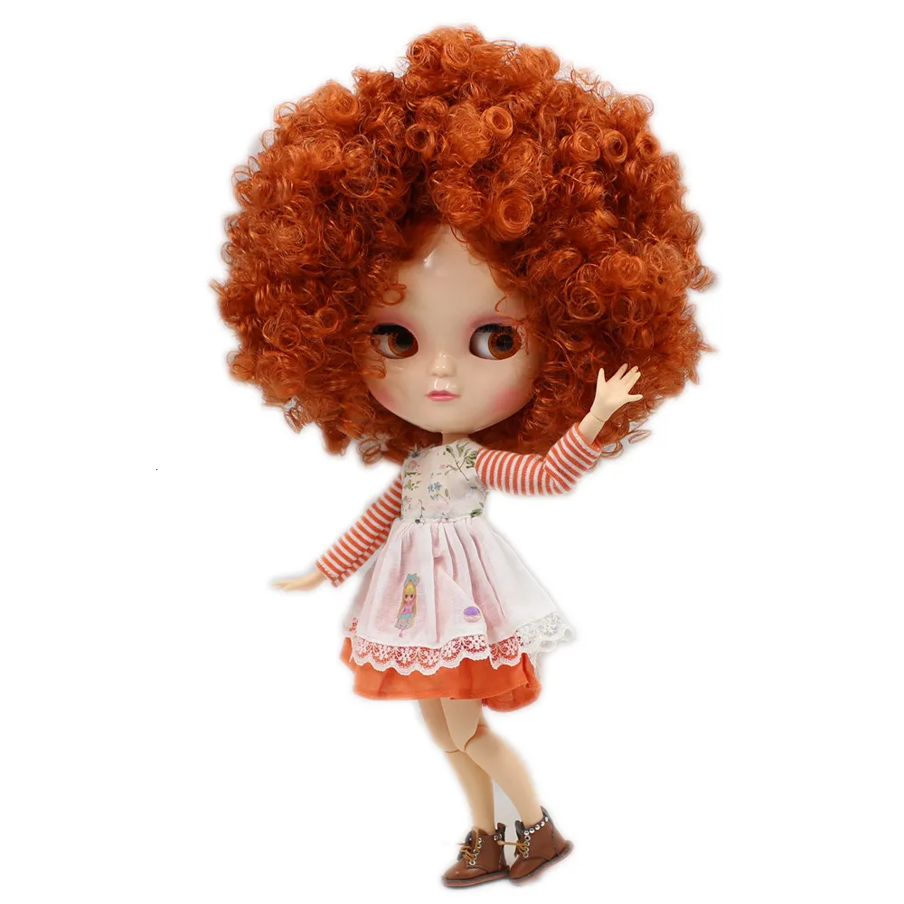 DHgate.com:ICY DBS 30cm Nude Small Chest Joint Doll | Brown Afro Hair ...