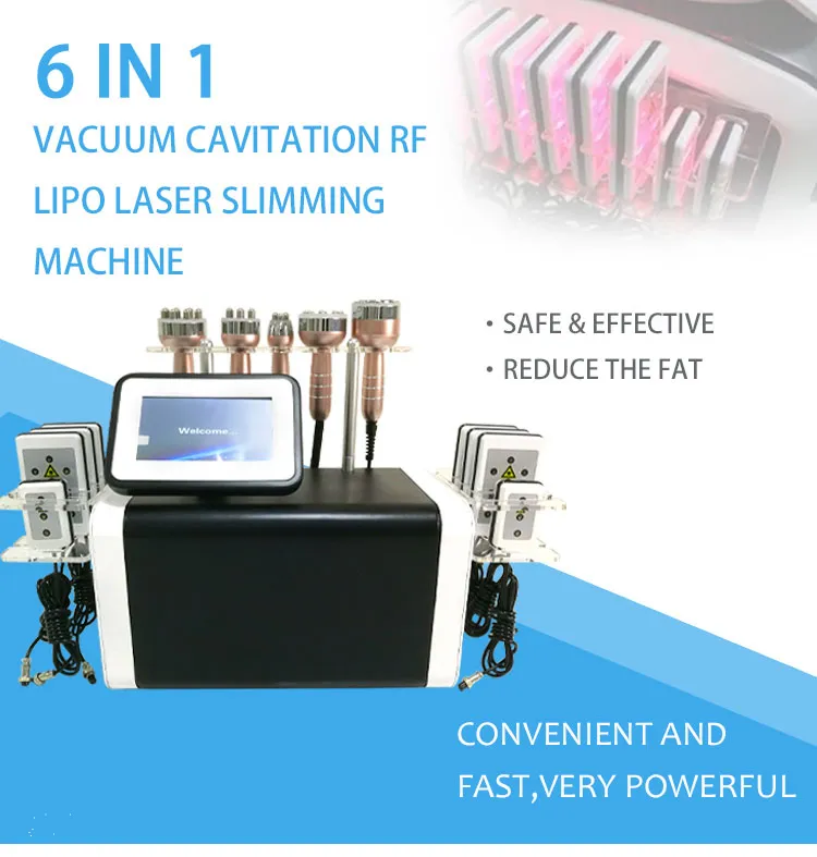 DHgate.com:40k Cavitation Body Shaping System 6 in 1 Ultrasonic Fat ...