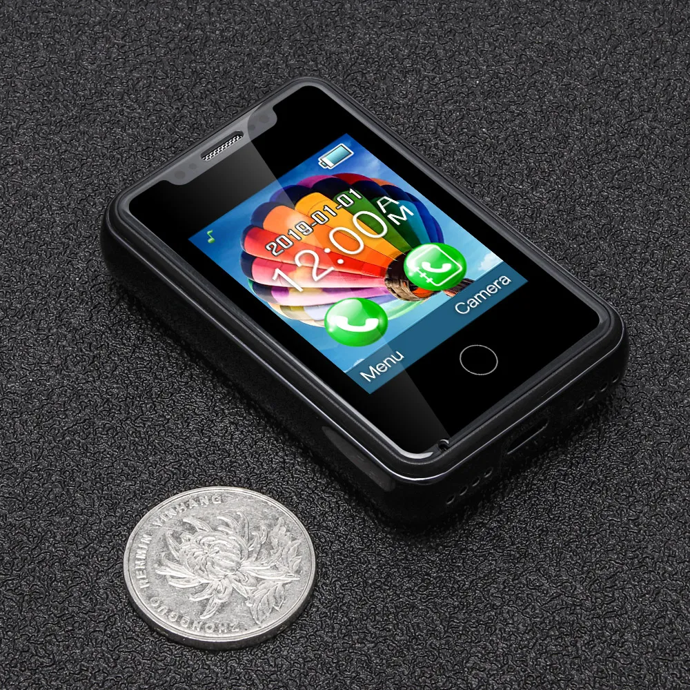 New 8XR Mini Super Small MP3 Mobile Phone, 1.77 Inch Touch Screen, 2G ...