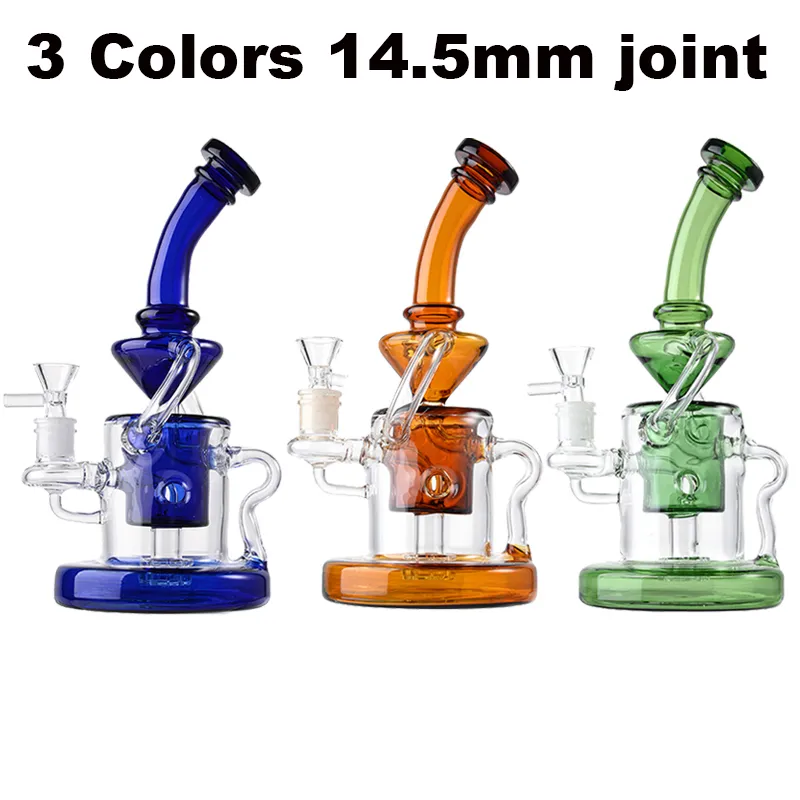 Klein Recycler Bong Heavy Base 14mm Female Joint Heady Hookah | Tornado ...