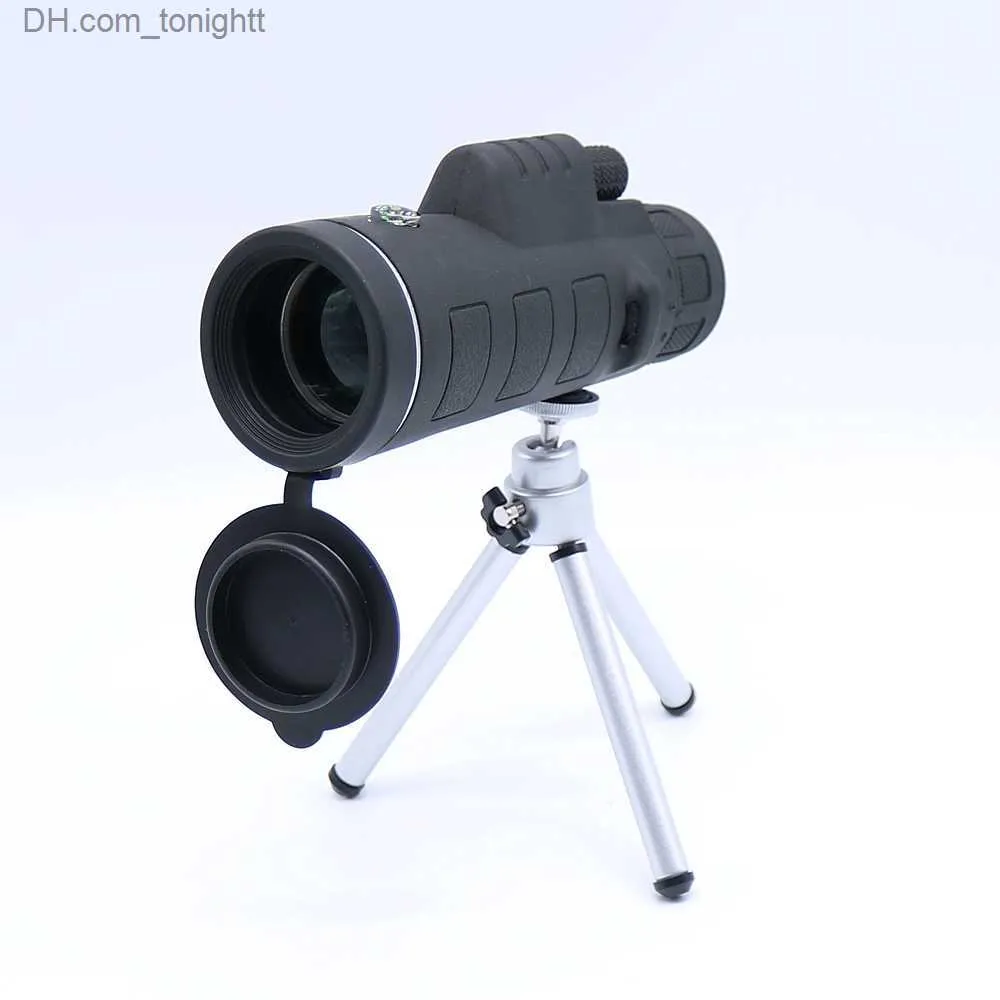Telescope 40X60 Zoom HD Dual Focus Optical Monocular Lens with Tripod ...