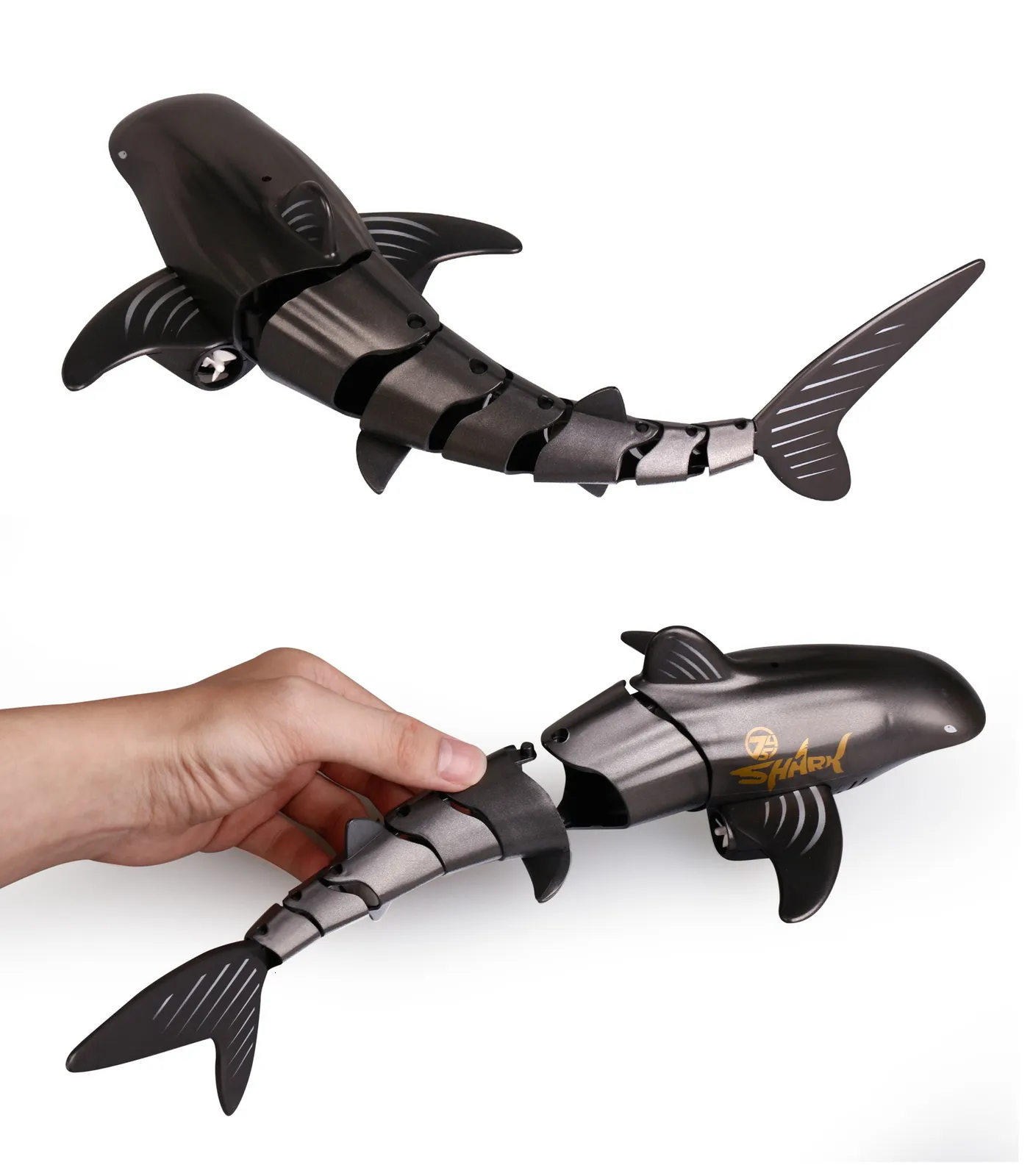 Remote Control Underwater Rc Shark Robot Toy For Kids Simulation Shark ...