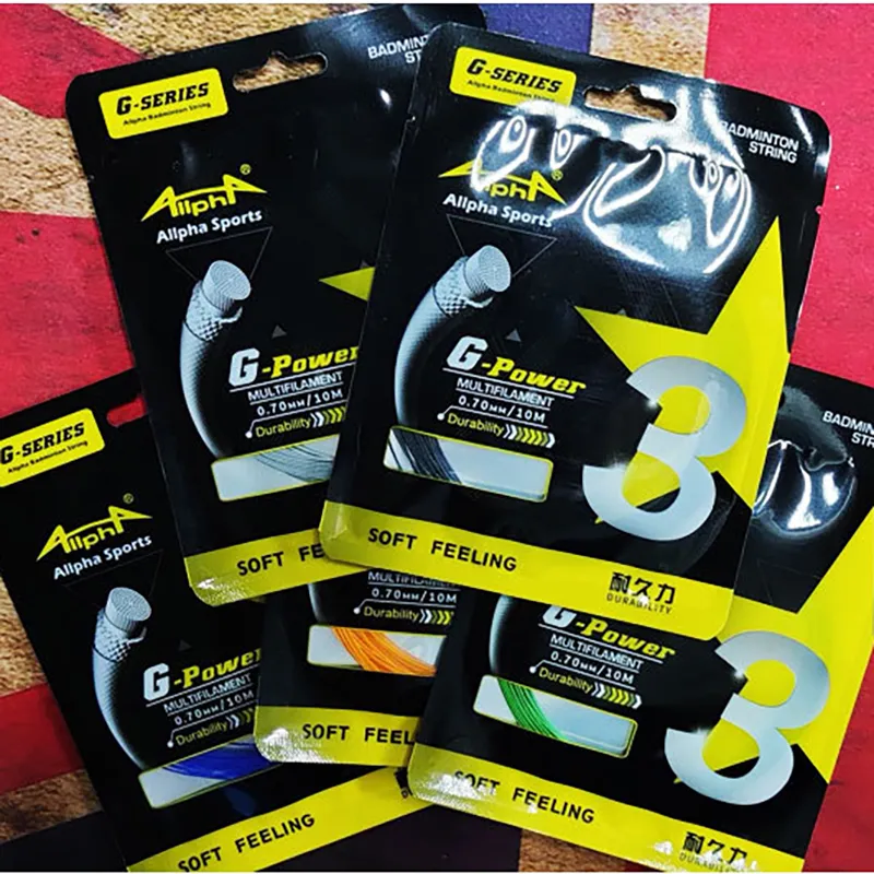 Badminton String 0.7mm High Polymer Multifilament Nylon 10m Badminton ...