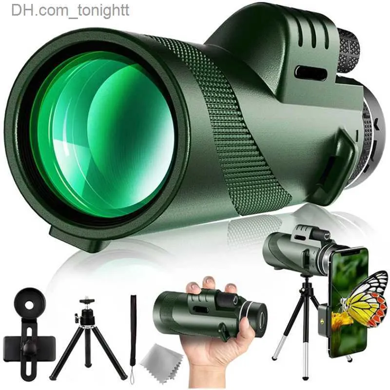 Telescopes Portable Zoom HD 5000M Folding Mini Handheld Telescope for ...
