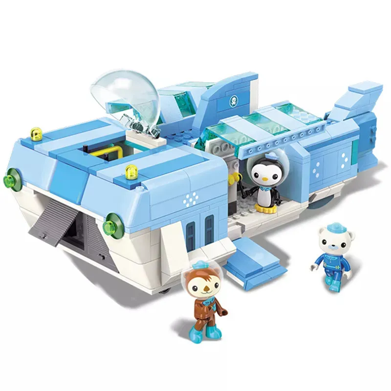 Octonauts Building Block Sound Light Octopod Castle Adventure Plsyset ...