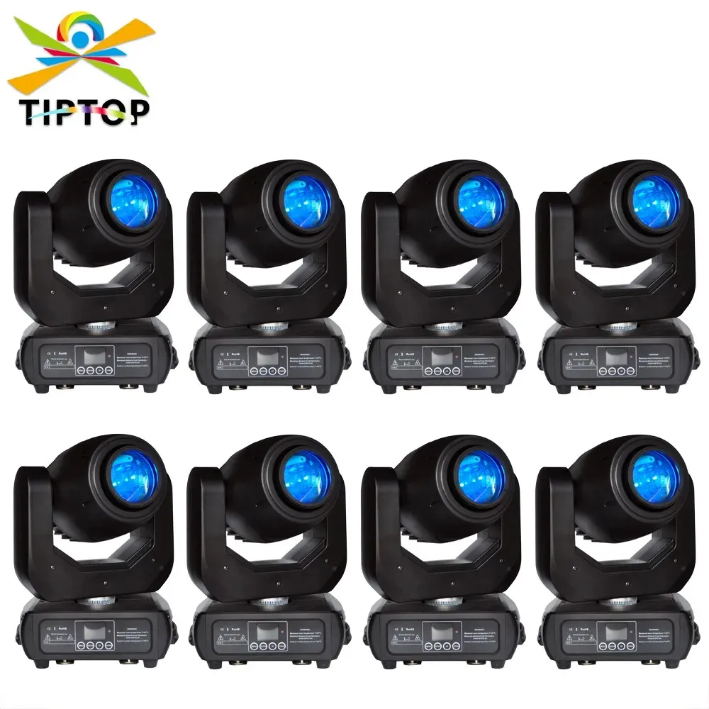 8 Pack LED 150W Moving Head Stage Lights - Affordable DJ Lighting Set ...