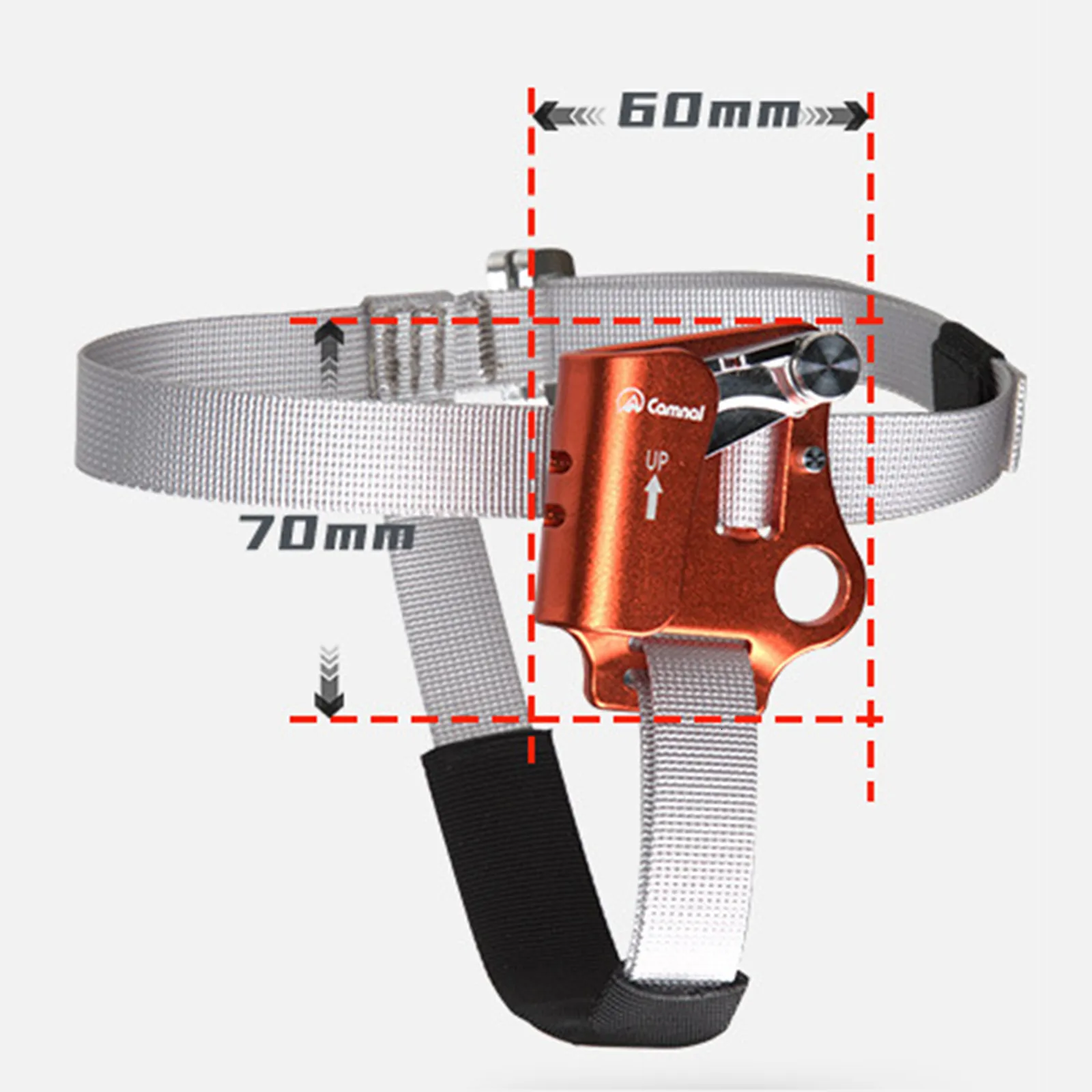 L R Climbing Ropes Foot Ascender Riser For Tree, Rock Climbing & Fall ...