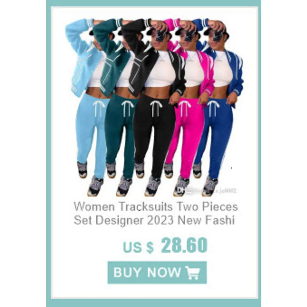 Women's Two Piece Tracksuit Set: Designer Winter Baseball Uniform ...