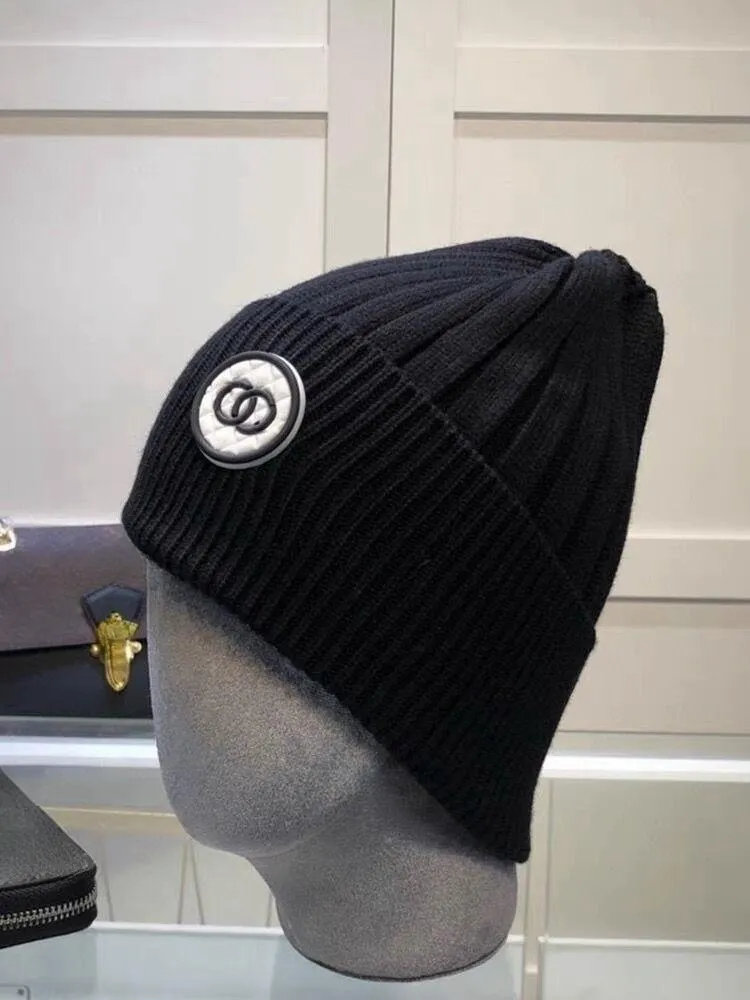 Winter Warm Woolen Hats for Women and Men Unisex Cotton Knitted Beanie ...