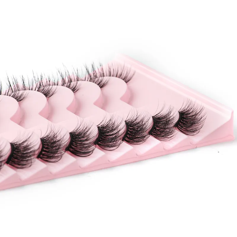 Half Eyelashes New Faux Mink Lashes Natural False Eyelashes Wispy ...