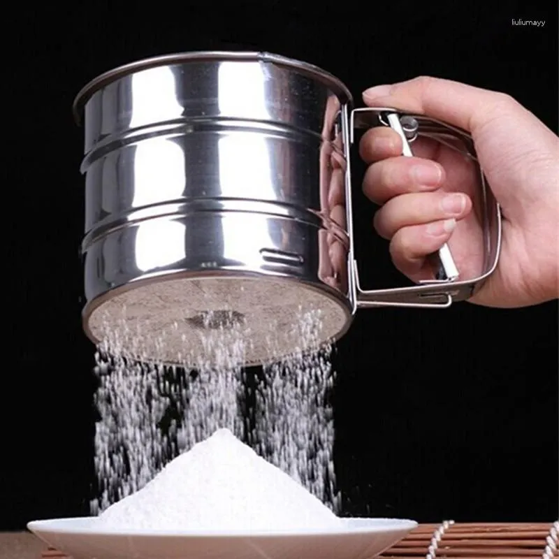 Small Stainless Steel Flour Sifter Cup - Perfect Baking Utensils for ...