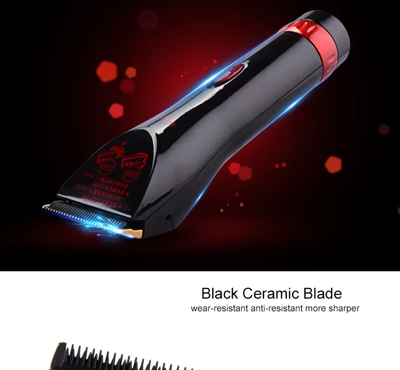 Professional Hair Clippers & Electric Shaver Set - Ceramic Blade ...
