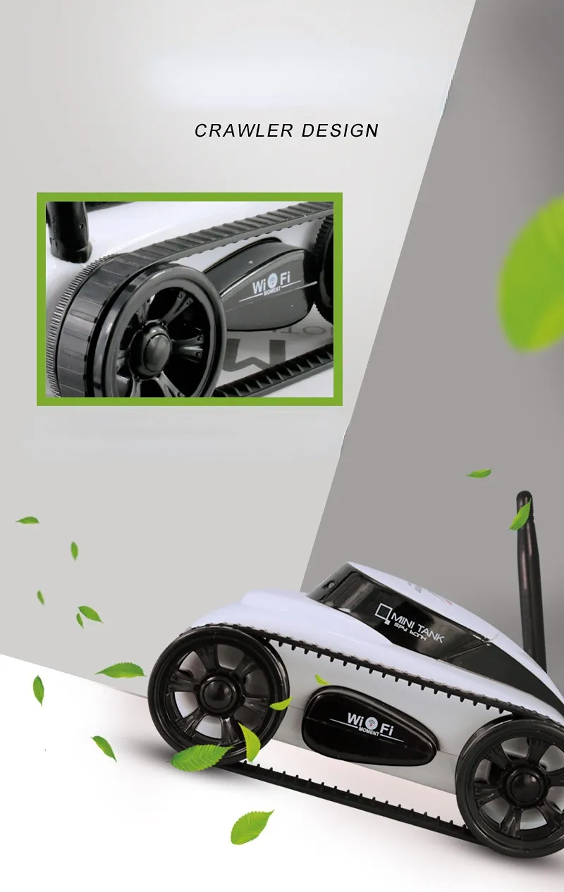 APP Controlled RC Tank with Camera - Video Transmission, Gravity Sensor ...