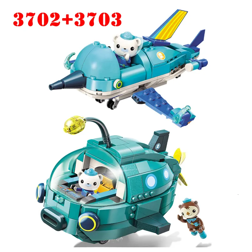 Octonauts Building Block Sound Light Octopod Castle Adventure Plsyset ...
