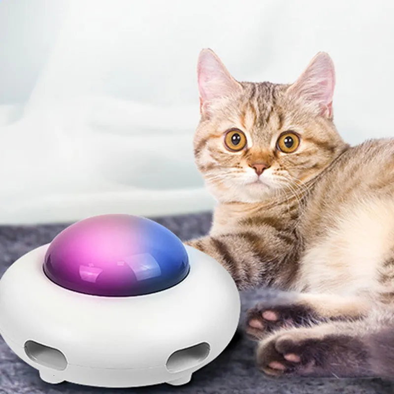 DHgate.com:Smart UFO Cat Toy, Interactive Automatic Feather Teaser, USB ...