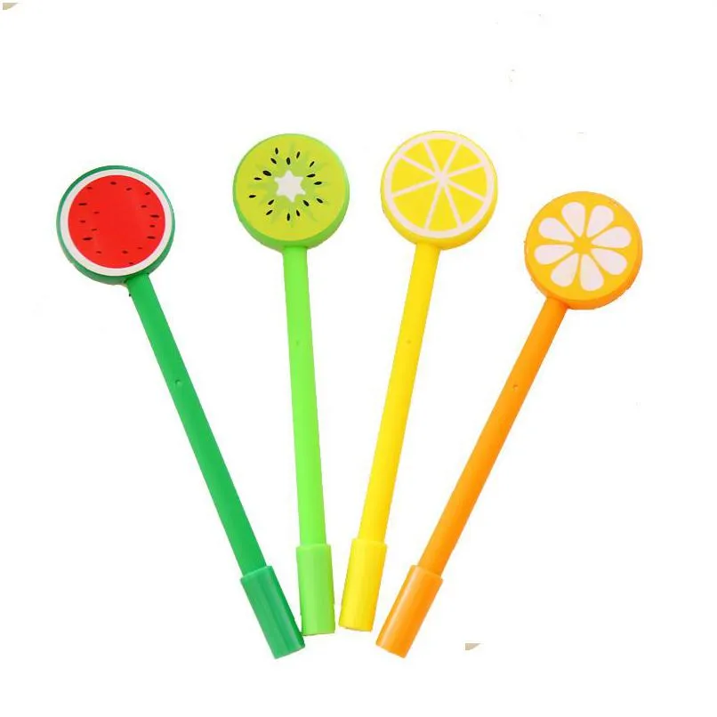 DHgate.com:Creative Multi-Function Lemon Gel Pen: 0.5mm Colorful Fruit ...