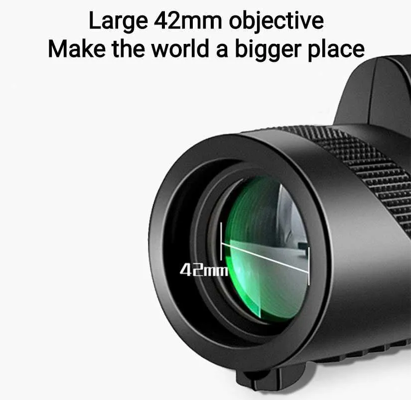 Telescopes Portable Zoom HD 5000M Folding Mini Handheld Telescope for ...