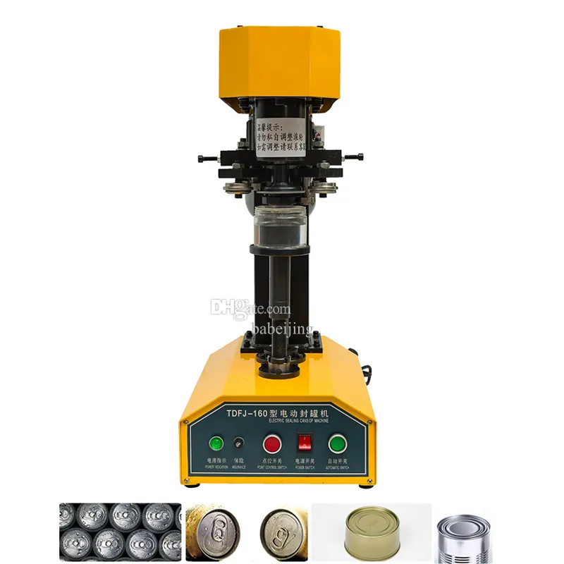 Versatile Can Sealing Machine: Semi Automatic Tin Can Sealer For Iron ...
