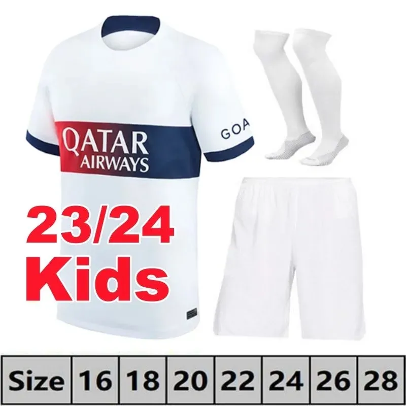 2023 2024 MBAPPE Soccer Jerseys HAKIMI Home Away FANS PLAYER 23 24 ...