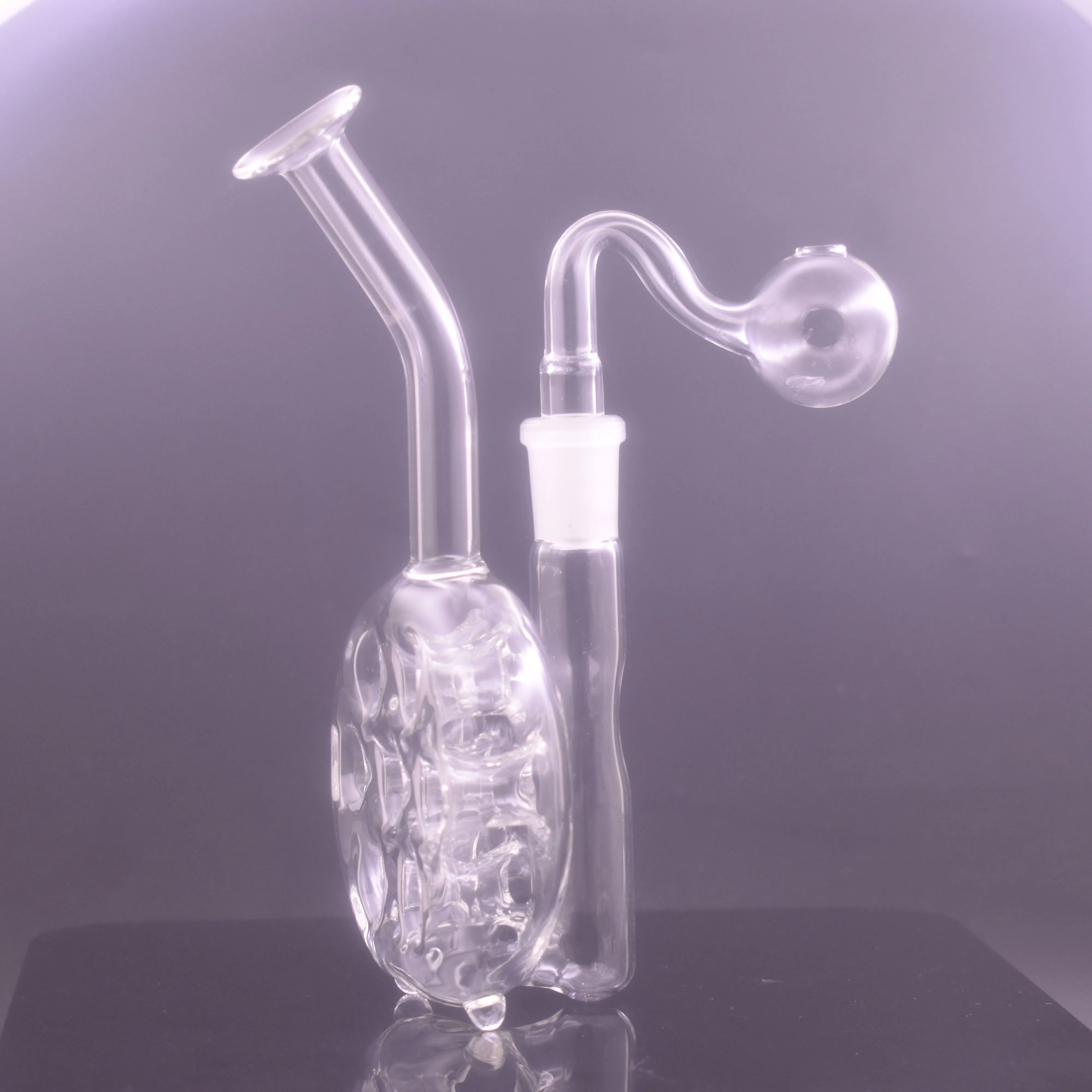 Wholesale Recycler Dab Oil Rig Hookah Glass Oil Burner Bong 14mm Joint ...