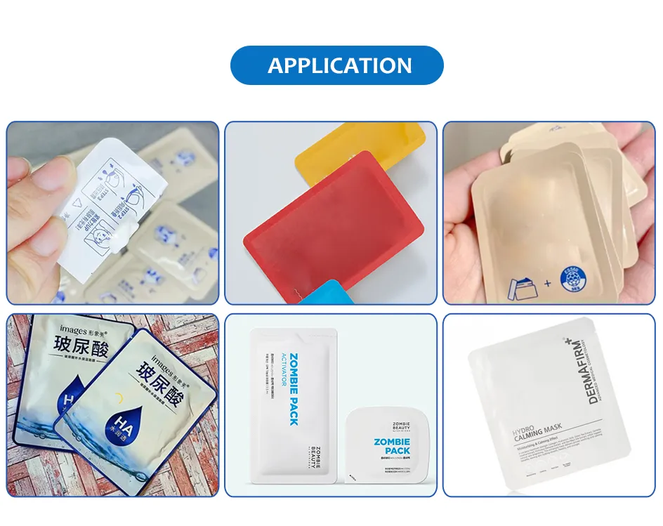 Wholesale ZONESUN Snap Sachet Packaging Machine Fold Squeeze Packets ...