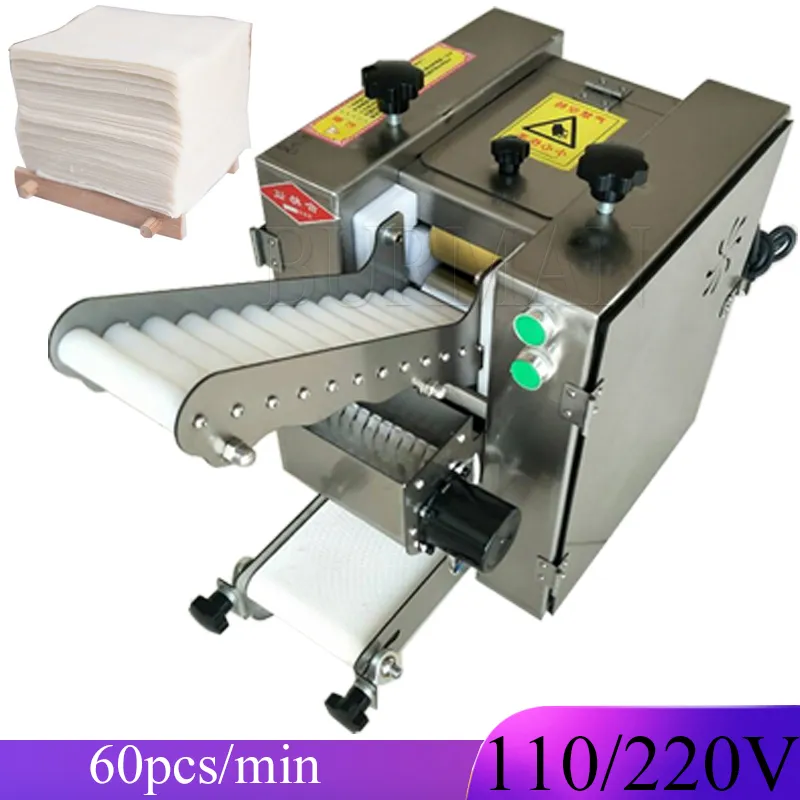 DHgate.com:Electric Automatic Dumpling Skin Maker Dough Press Machine ...