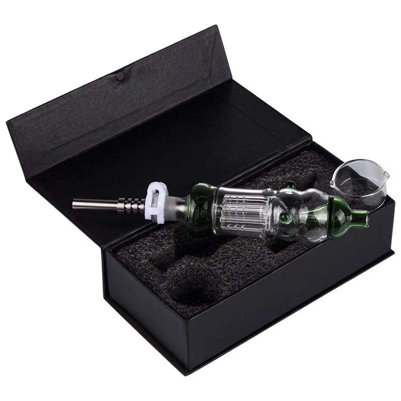 Chinafairprice NC021 Dab Rig Smoking Pipe Box Set OD 32mm Arm Tree Perc Bubbler Bongs Spill ...