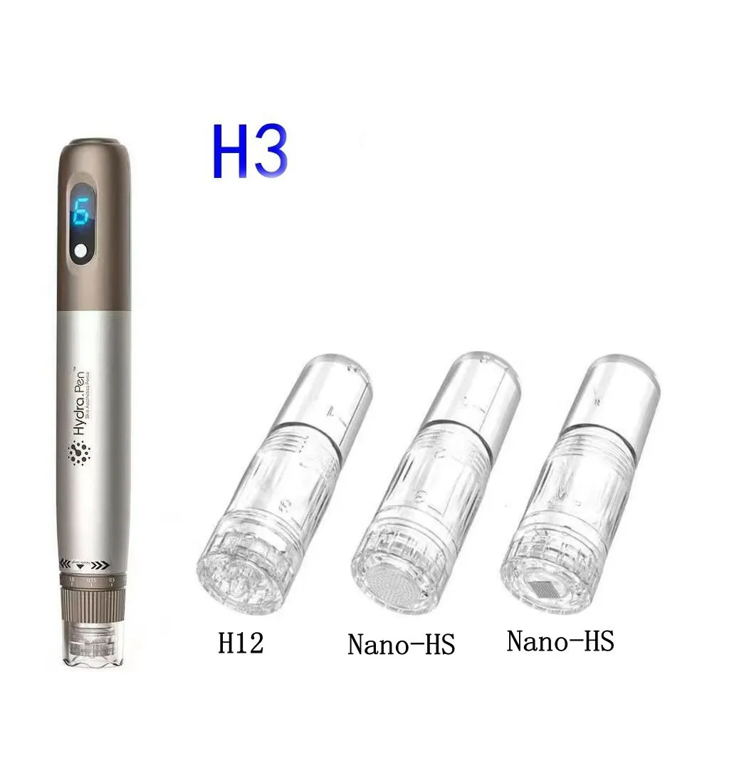 Hydra Pen H3 Microneedling Pen H12 Nano-HS Nano-HR Needles Cartridges ...