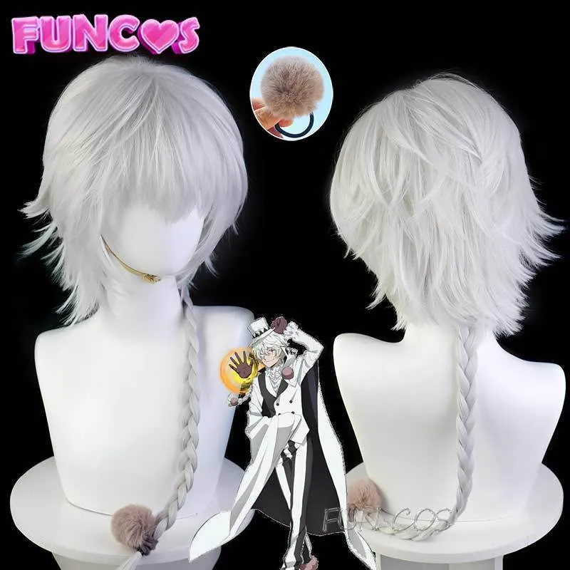 Cosplay Wigs Nikolai Gogol Cosplay White Wig Hairpin... From Huan07, $8 ...