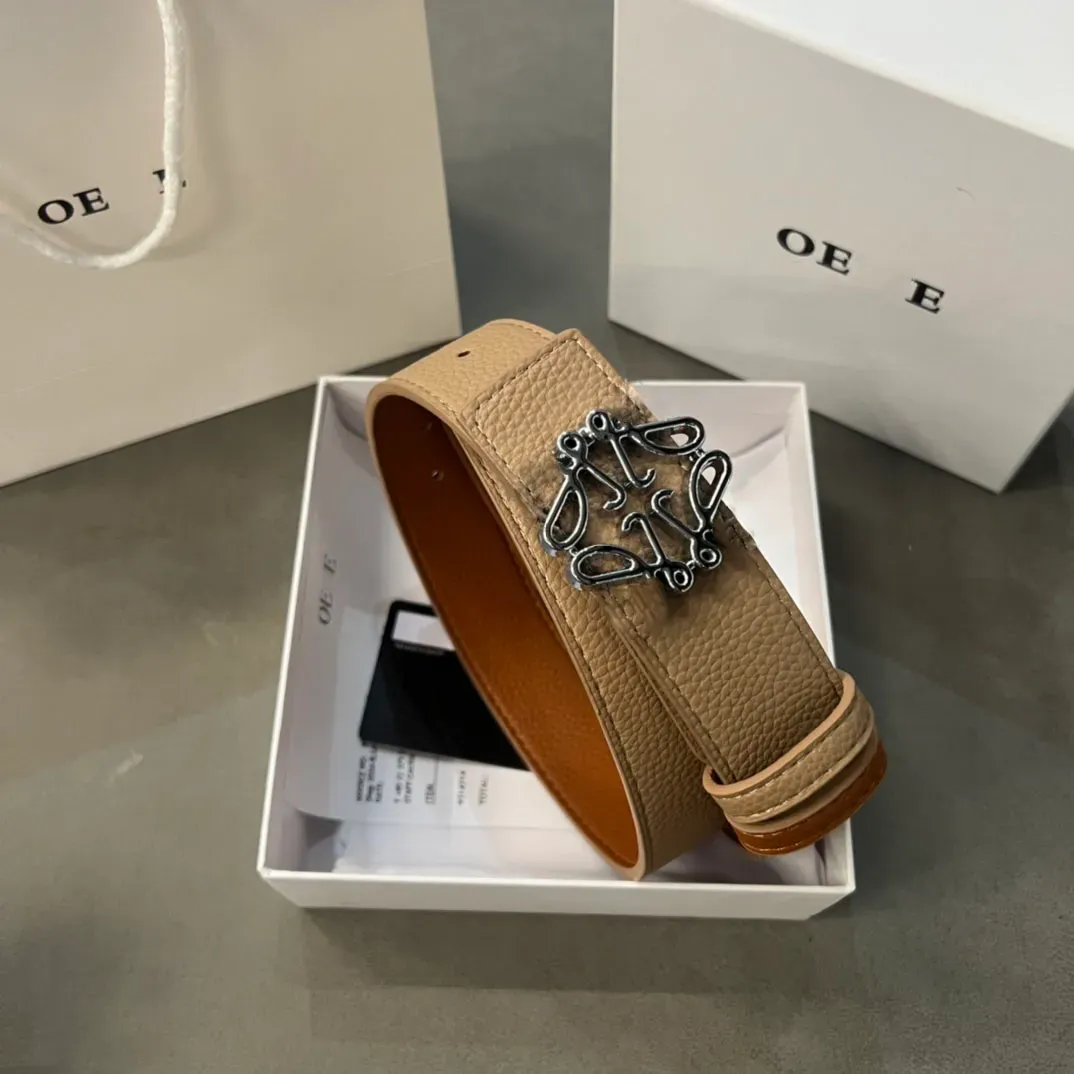 Western style genuine leather PU belt with silver golden alloy ...