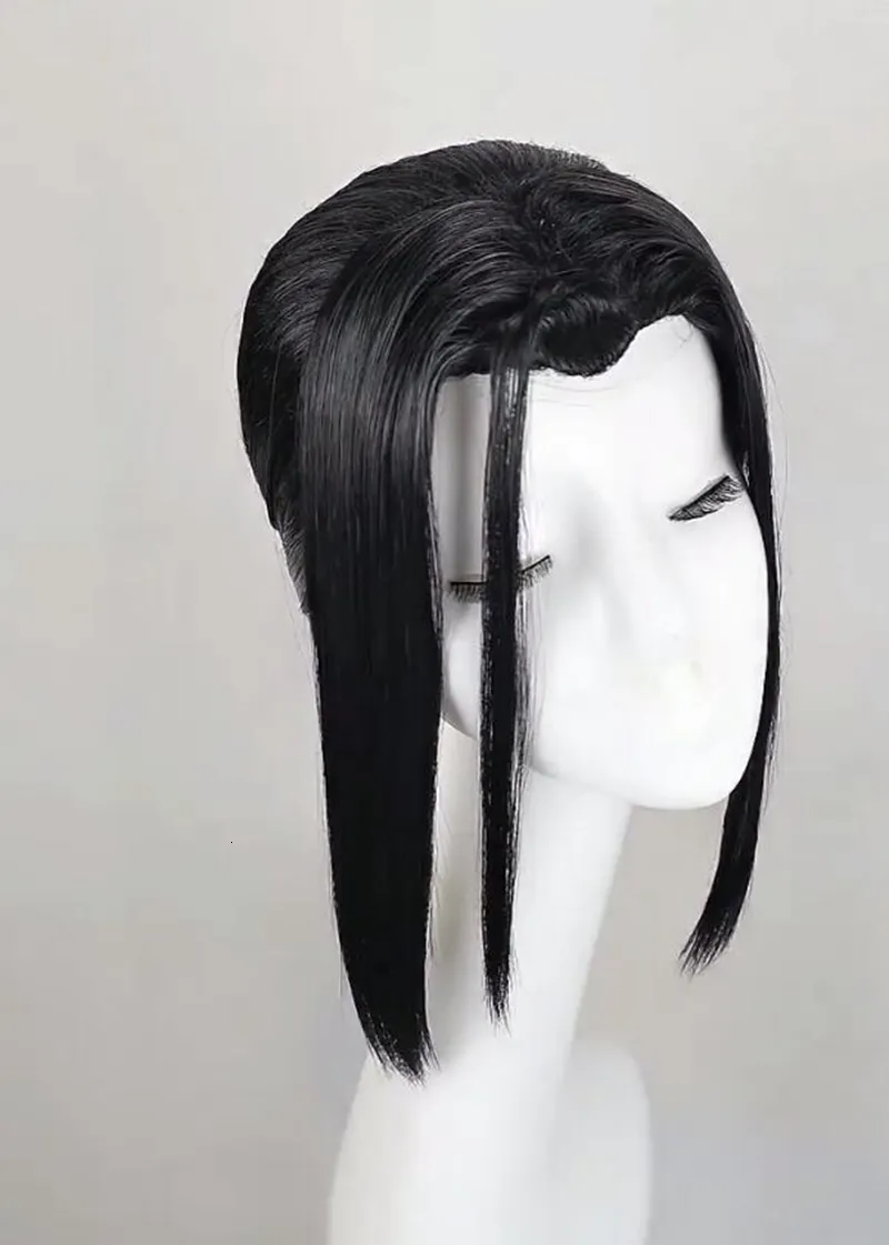 Bagou Stray Dogs Mori Ougai Cosplay merkin pubic wig - Black Styled ...